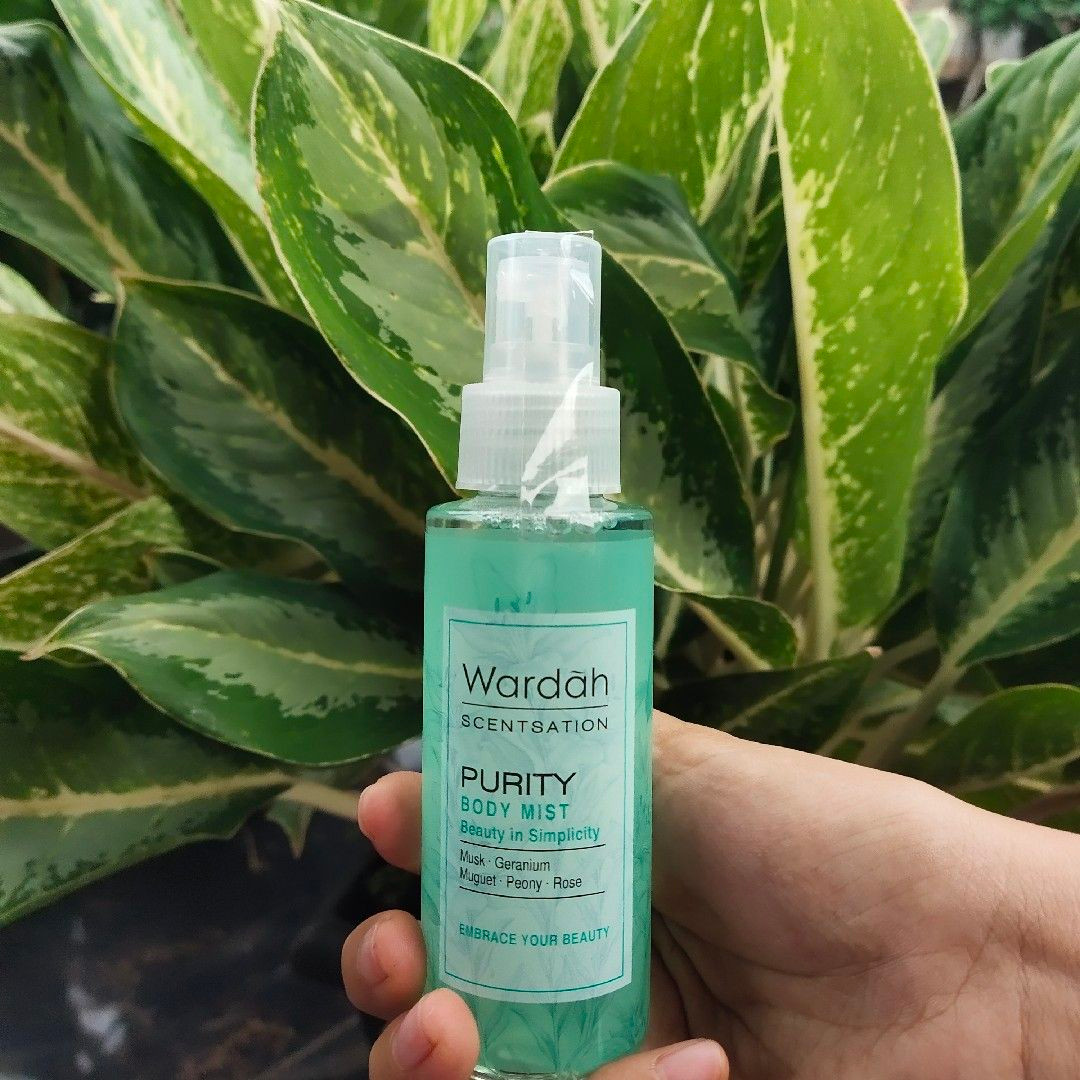 Wardah Scentsation Body Mist Purity, 100 ml