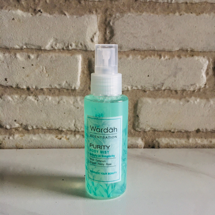 Wardah Scentsation Body Mist Purity, 100 ml