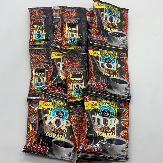 Top Kopi Toraja Murni, 250gr (10ct @25gr)