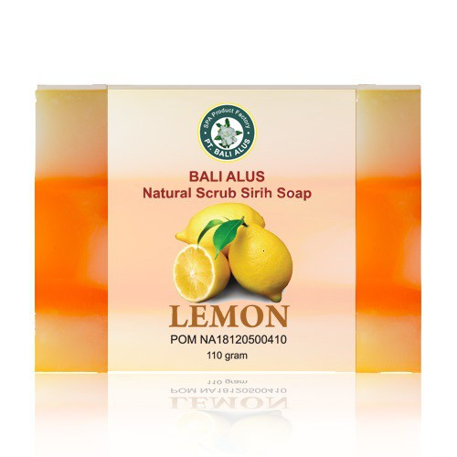 Bali Alus Soap Naural Scrub Lemon 110 gr