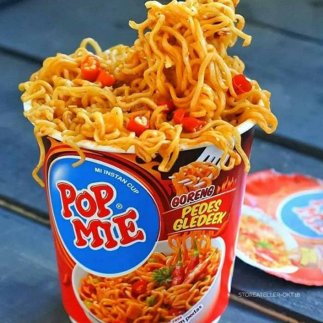 Pop Mie Cup Pedas Gledeek, 75gr