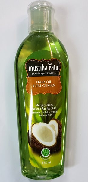 Mustika Ratu Hair Oil Cem-Ceman, 175 ml