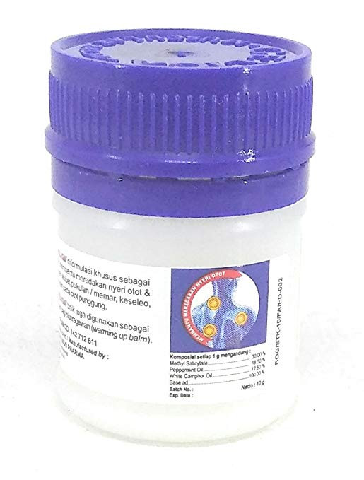 Geliga Balsem Otot Muscular Balm, 10 Gram - UD Jawa Berkah Makmur
