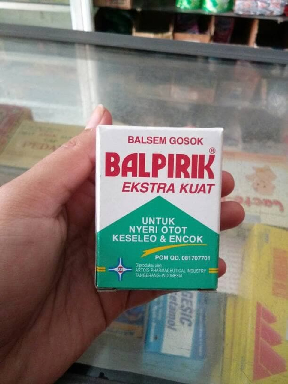 Balpirik Ekstra Kuat Hijau (Green Balm), 20 Gram - UD Jawa Berkah Makmur