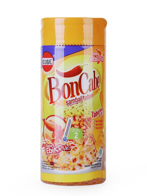 Kobe Bon Cabe Chili (Shrimp) - 1.76oz - UD Jawa Berkah Makmur