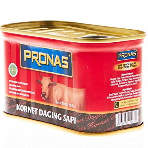 Pronas Corned Beef, 198 Gram - Javanese Taste