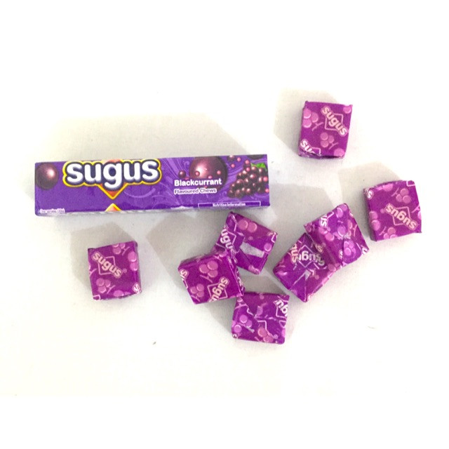 Sugus Stick Blackcurrant Gummy Candies, 30 gr - Javanese Taste