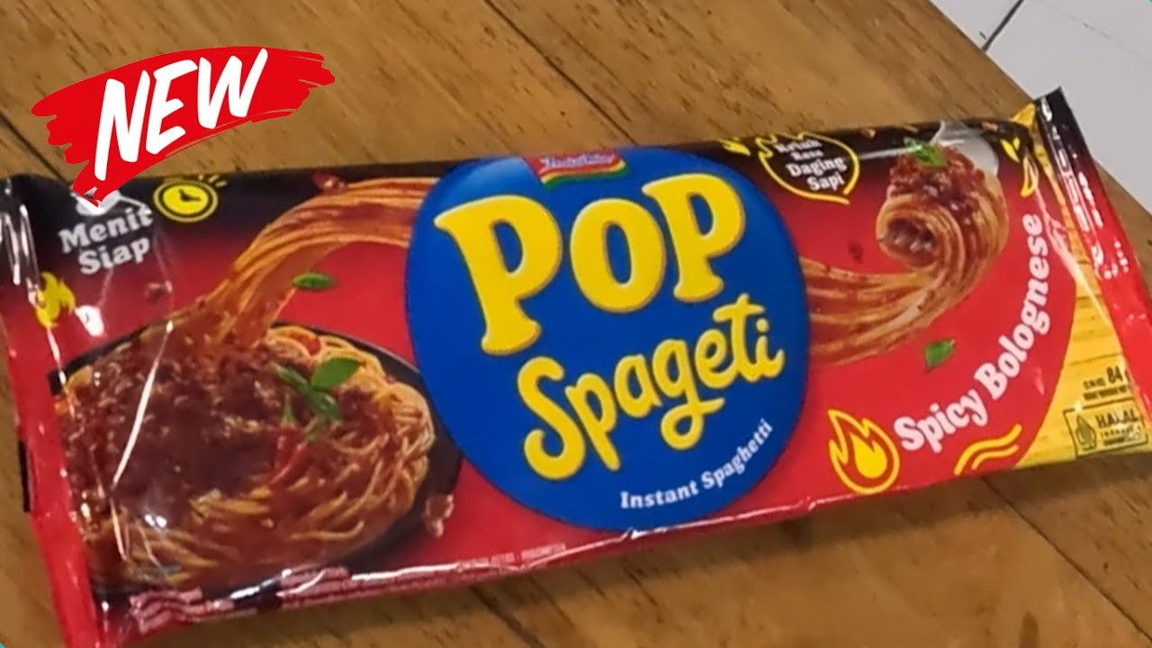 Indomie Pop Spageti Spicy Bolognese, 84gr (5 pcs)