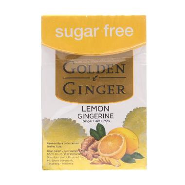 Golden Ginger Herb Drops Lemon Gingerine (sugar free), 45 Gram - UD ...