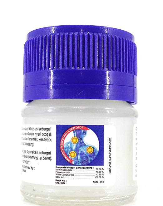Geliga Balsem Otot Muscular Balm, 20 Gram - Javanese Taste