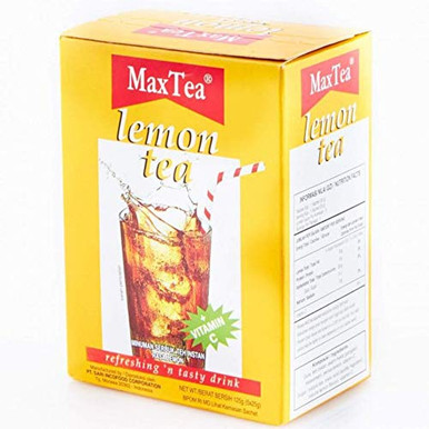 Max Tea Teh Lemon Tea 5-ct, 125 Gram - Javanese Taste