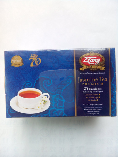 2tang (2 Tang) Premium Jasmine Tea with Envelope, 1.76 Oz - Javanese Taste