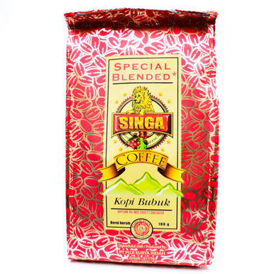 Singa Coffee Special Blended, 180 Gram - Javanese Taste