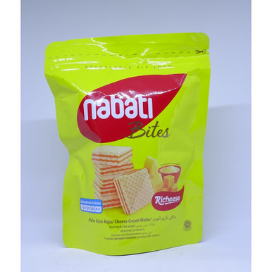 Nabati Bites Richeese Wafer, 100gr - Javanese Taste