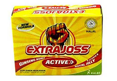 Extra Joss Active Energy Drink Powder, 1 Pack (6 Sachets @4gr ...