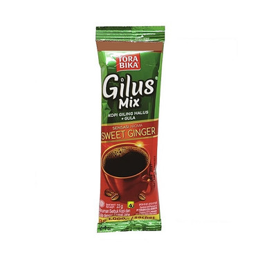 Torabika Gilus Mix Sweet Ginger, 230gr (10 Sachets @23gr) - Javanese Taste