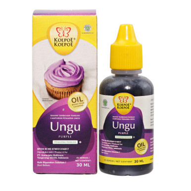 Koepoe-koepoe Coloring Purple Oil Base (30ml) - Javanese Taste