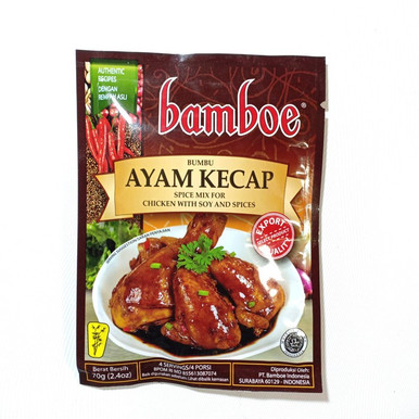 Bamboe Bumbu Ayam Kecap - Bamboe Soy Sauce Chicken Seasoning 70gr