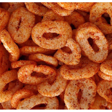 Spicy Coin Crackers - Kerupuk Koin pedas, 150 gr