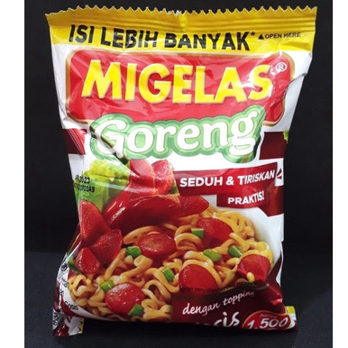 MIGELAS Protevit Mie Instant Goreng, 28 gr