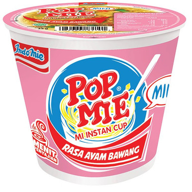 Pop Mie Cup Mini Ayam Bawang (Onion Chicken), 38gr