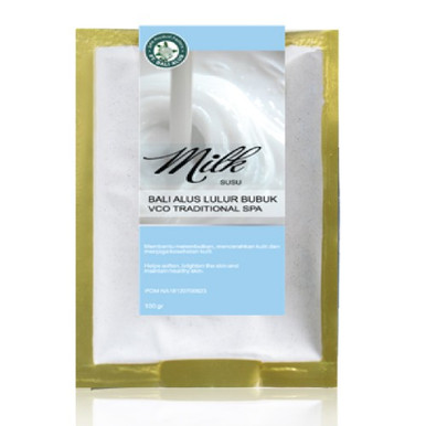 Bali Alus Lulur Bubuk Milk (Milk Powder Scrub), 100gr