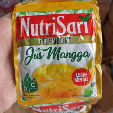 NutriSari Premium Instant Drink Rasa Jus Mangga (Premium Mango Juice ...