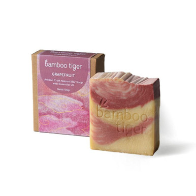 Bamboo Tiger Soap Grape Fruit, 135gr