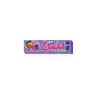 Big Babol Chewing Gum Blueberry Stick, 20g (2 Pcs)