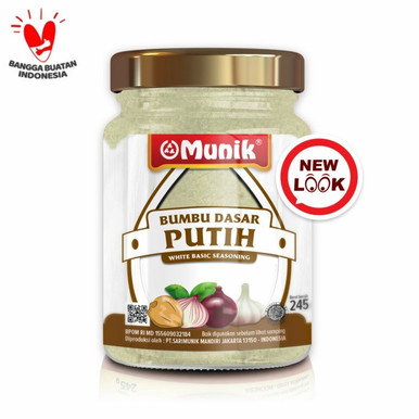 Munik Bumbu Dasar Putih (White Basic Seasoning), 245gr