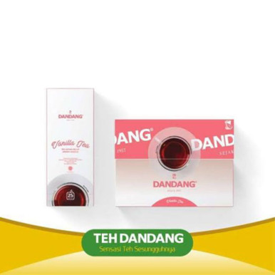 Dandang Teh Rasa Vanila - Vanilla Flavored Tea, 25ct