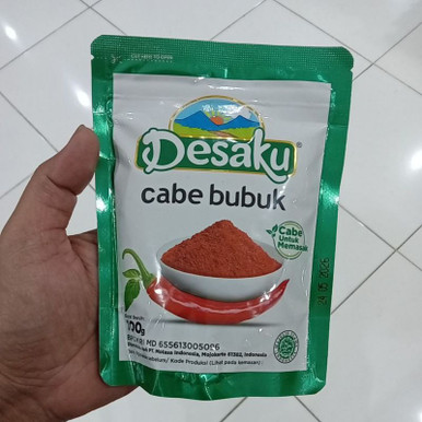 Desaku Cabe Bubuk (Chili Powder), 100gr