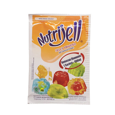 Nutrijell Serbuk Jeli Instan Rasa Jeruk - Instant Jelly Powder Orange ...