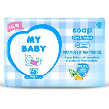 My Baby Bar Soap Care & Protect, 75gr (Pack of 3)