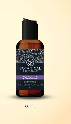 Botanical Essentials Body Wash Patchouli, 60ml