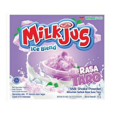 Milkjus Ice Blend Instant Powdered Drink with Taro Flavor, @25gr (Pack ...