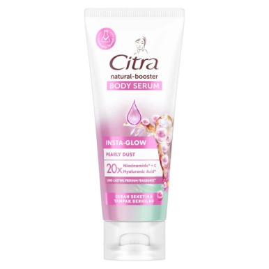 Citra Natural Booster Body Serum Insta Glow Pearly Dust, 180ml