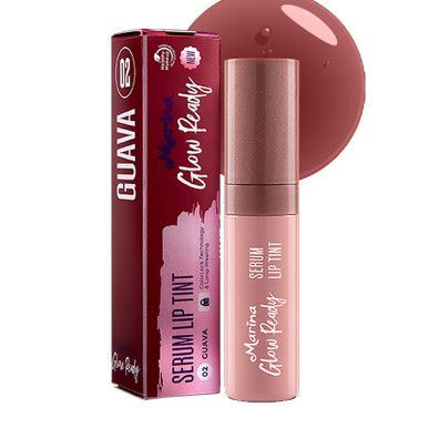 Marina Glow Serum Lip Tint 02 Guava, 2.8ml