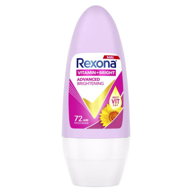 Rexona Women Deodorant Roll On Advanced Brightening, 45ml