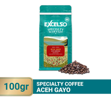 Excelso Specialty Coffee Aceh Gayo Beans, 100gr