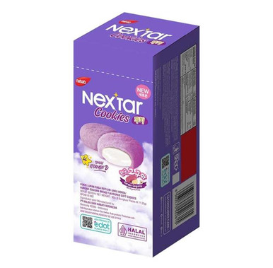 Nextar Korean Goguma Cookies, 90gr (@11,25gr x 8ct)