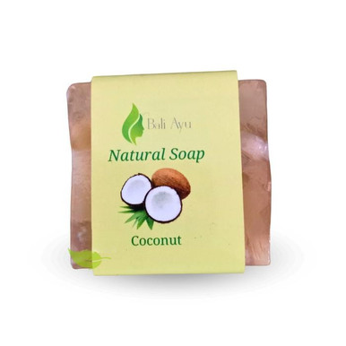 Bali Ayu Nature Natural Soap Texture / Aromatherapy Soap (Coconut), 50g