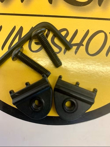 WASP Enzo Slingshot Castle Sight - Band Clamp Set Black 3.5