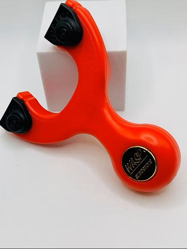 WASP Stinger - Compact OTT Slingshot Frame with Clamps Red