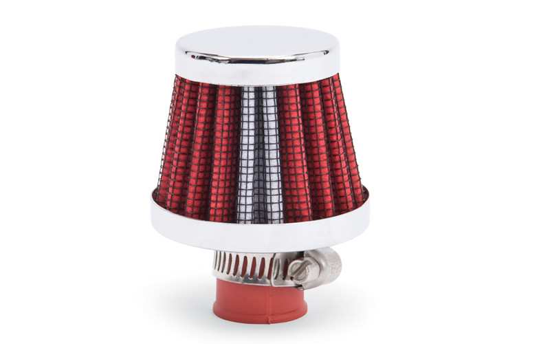 Edelbrock Valve Cover Breather 10mm Inlet Red/Chrome - PRO FORCE RACING ...