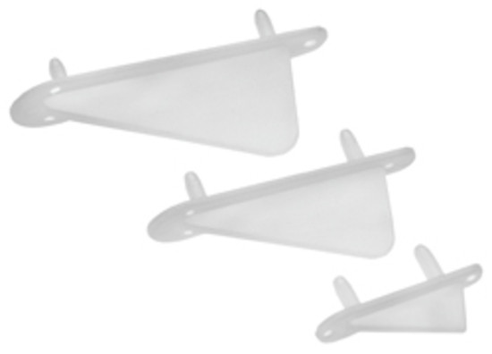 Du-Bro 991 2" Wing Tip/Tail Skid (2)