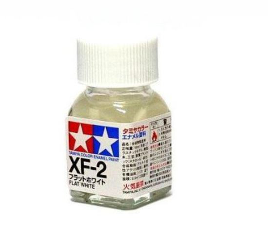 XF-2 Tamiya 10ml Enamel Paint: Flat White