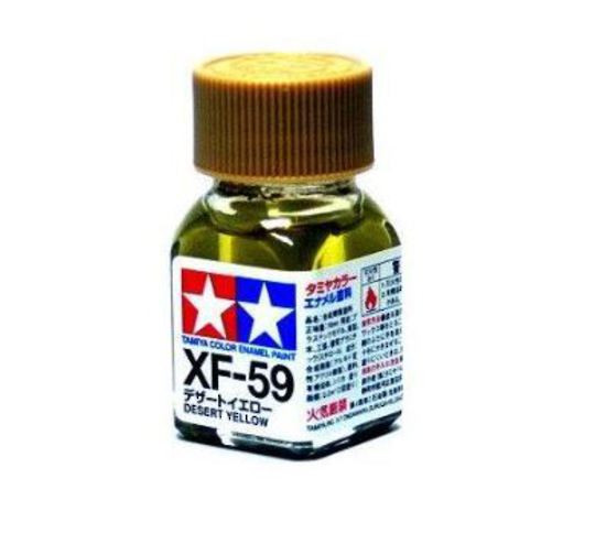 XF-59 Tamiya 10ml Enamel Paint: Desert Yellow