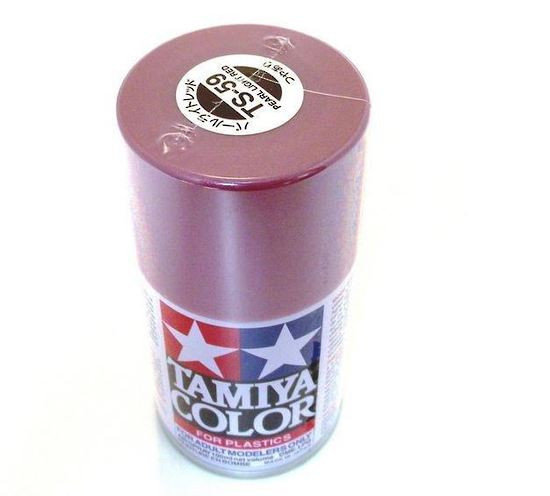 TS-59 Tamiya 100ml Spray Paint: Pearl Light Red
