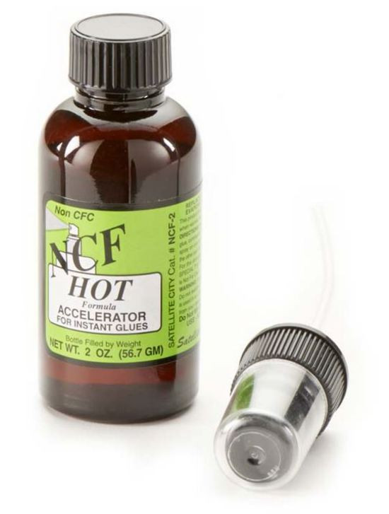 Hot Stuff NCF-2 CA Accelerator Hot 2 oz Pump